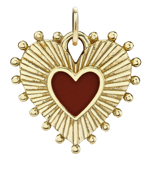 SACRED HEART CHARM / RED – The Fête